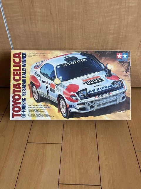 TAMIYA TOYOTA CELICA GT-Four Plastikmodellbausatz im Maßstab 1:24 ...