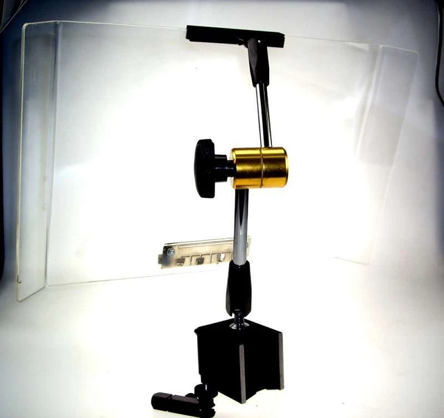 MAGNETIC BASE WITH Coolant Shield For lathe Milling Machine Engineering ...