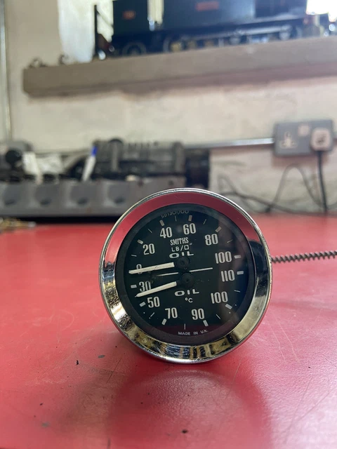 SMITHS DUAL OIL Pressure And Oil Temperature gauge £110.00 - PicClick UK
