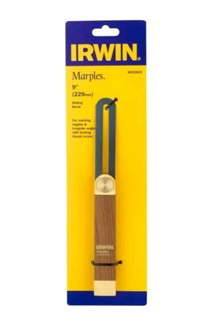IRWIN® MARPLES® TM2226 M2226 230mm Sliding Bevel with Rosewood Handle £ ...