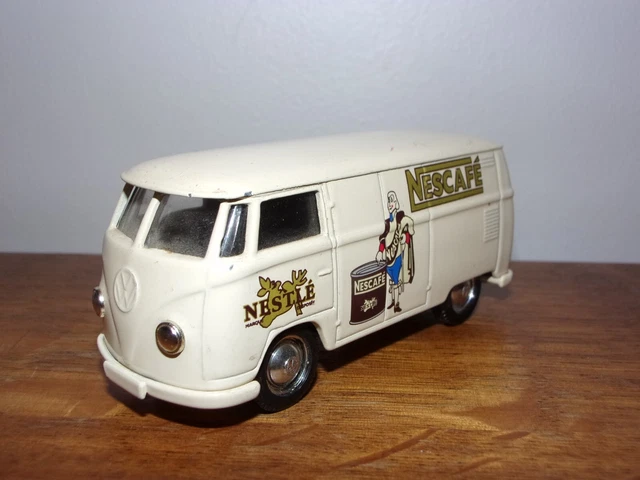 VW VOLKSWAGEN TRANSPORTER Van Nestlé Nescafé Corgi voiture auto model ...