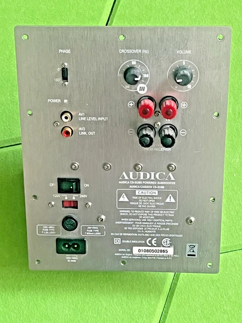 AUDICA CAISSON CS-SUB8 Amplifier Board, Untested, spares or repairs ...