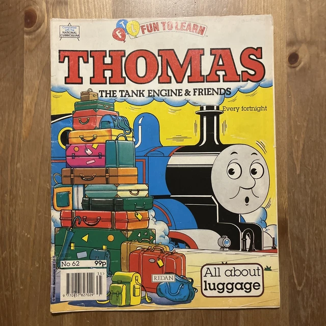 THOMAS THE TANK Engine And Friends Comic Issue 62 Fun to Learn Redan ...