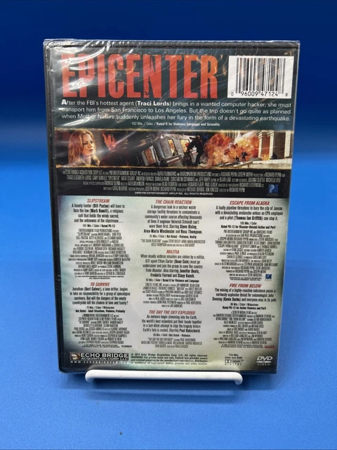 EPICENTER WITH 7 Bonus Movies (DVD) Traci Elizabeth Lords, Gary Daniels ...