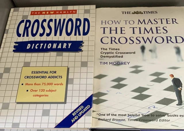 HOW TO MASTER The Times Cross Word. Cross Word Dictionary £2.50 ...