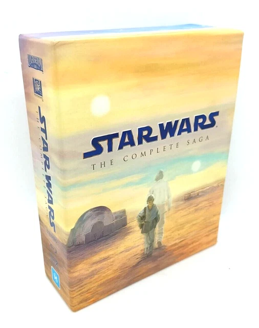 STAR WARS THE Complete Saga 9 Blu-Ray Boxed Disc Set 2011 Edition Pre ...