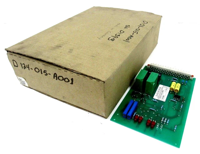 NEUF MOOG D124-015-A001 Interface Board D124015A001 EUR 1.984,39 ...