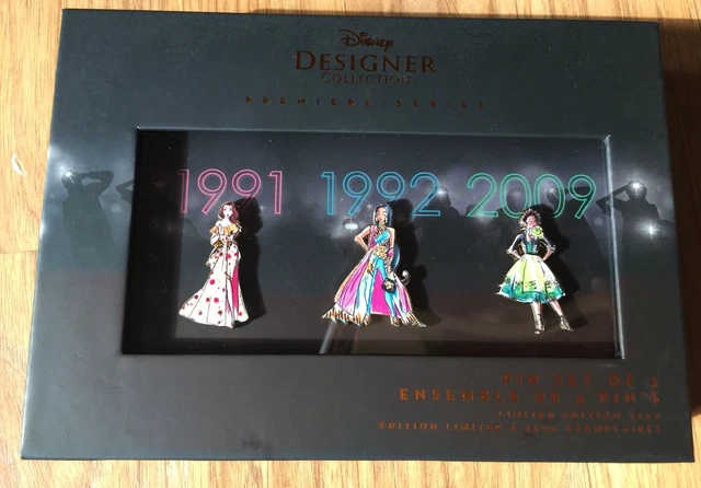 DISNEY PRINCESS DESIGNER Collection Premiere Series Limited Edition ...