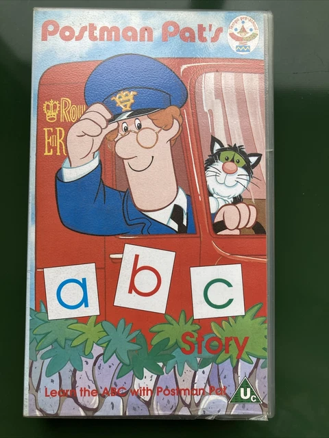 POSTMAN PAT VHS ABC Story Video 1990 LIttle Learners Childrens TESTED ...