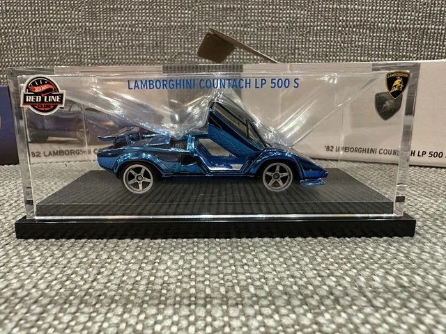 HOT WHEELS MATTEL RLC Red Line Club 82 Lamborghini Countach LP 500 S ...