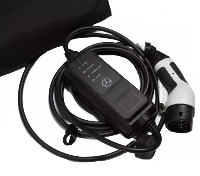 GENUINE MERCEDES CHARGING Cable Plug-In Electric Models Hybrid 3Pin ...