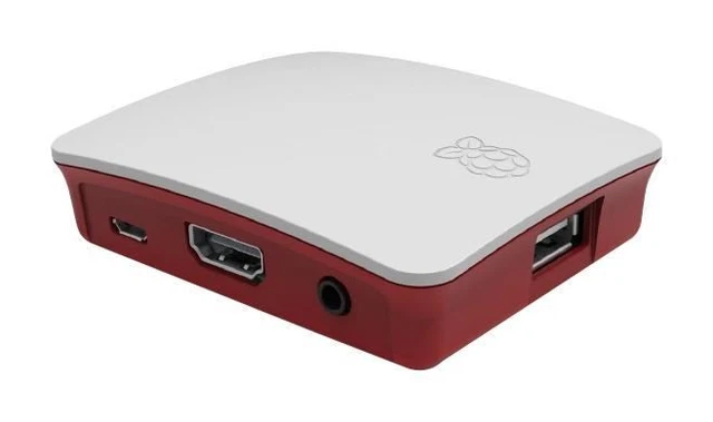 RASPBERRY-PI - OFFICIAL Raspberry Pi 3 A+ Case, Red and White £12.33 ...