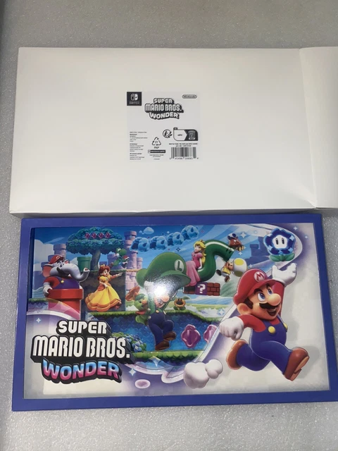 SUPER MARIO BROS Wonder 2D DIORAMA ONLY! Official Nintendo *RARE* *NO ...