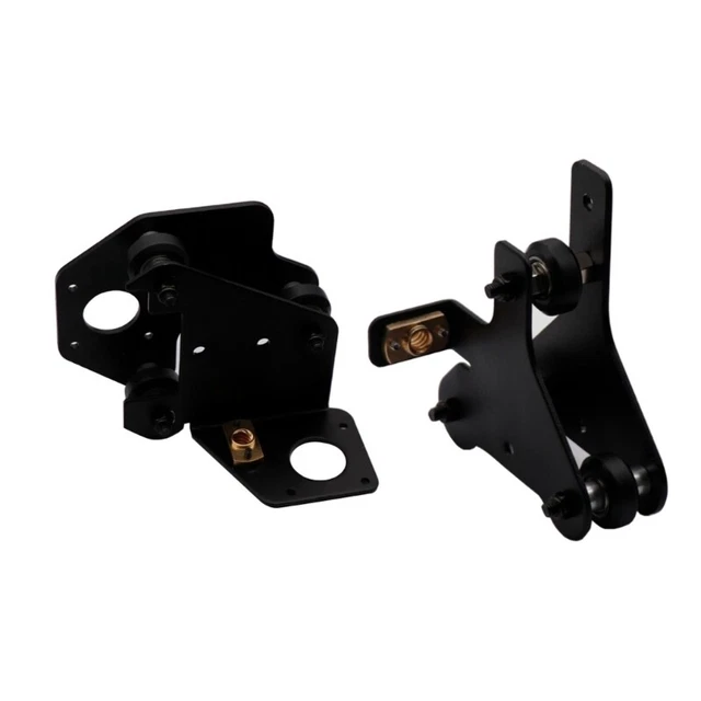 X-AXIS MOTOR BRACKET With Pulley And Nut 3d Printer X-axis Bracket Left ...