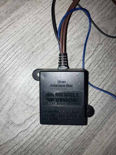 MOBILE VISION SIREN Interface Control Box L3 Communications £3.60 ...