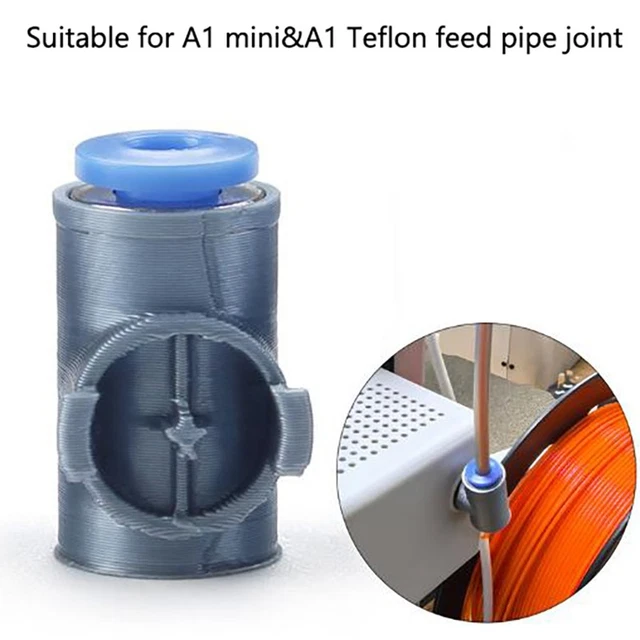 FOR BAMBU LAB A1/A1 Mini PTFE Tube Connector Universal Material Feed ...