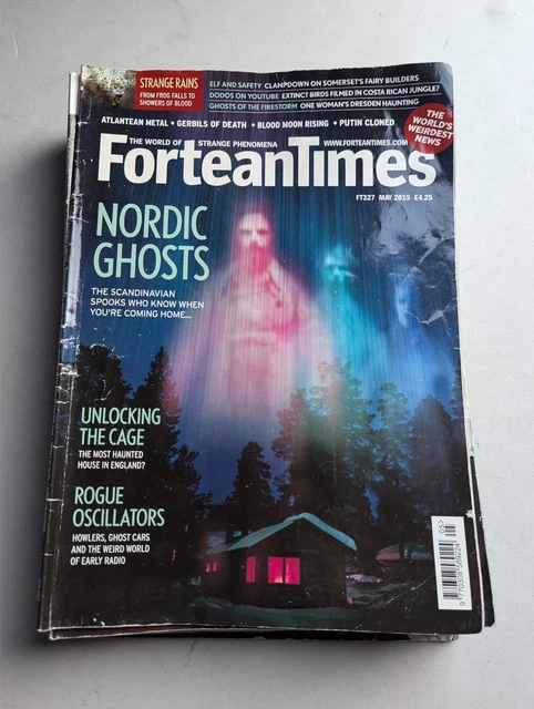 FORTEAN TIMES MAGAZINE Bundle x13 Year 2015 UFOs in China £18.99 ...
