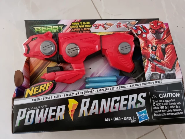 HASBRO NERF POWER Rangers Beast Morphers Cheetah Beast Blaster NIB $39. ...