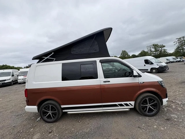 2017 VOLKSWAGEN TRANSPORTER T28 Poptop Tdi Stunning 4 Birth Camper Euro ...