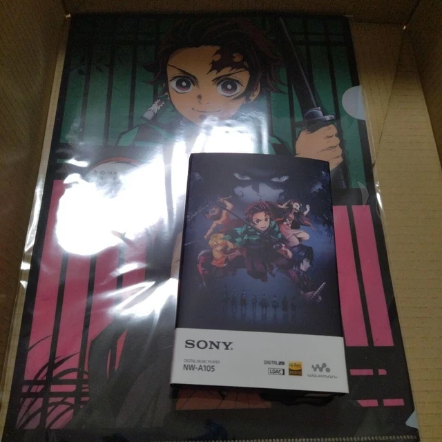 SONY WALKMAN NW-A105 Black Demon Slayer Limited Model New from Japan! £ ...