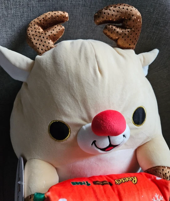 SNACKLES LARGE PLUSH Reese's trees reindeer new with tag 38cm 15" appx ...