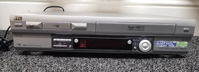JVC HR-DVS3 MINI DV & S-VHS Super VHS PLAYER/RECORDER Combi, *Faulty NO ...