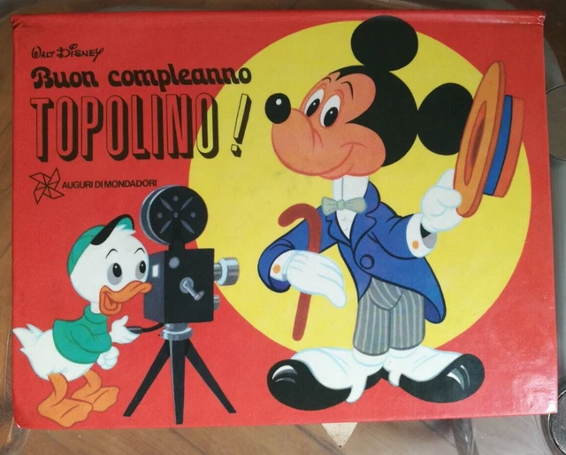 HAPPY BIRTHDAY MOUSE! Pop Up Animated Book Disney Greetings Of ...