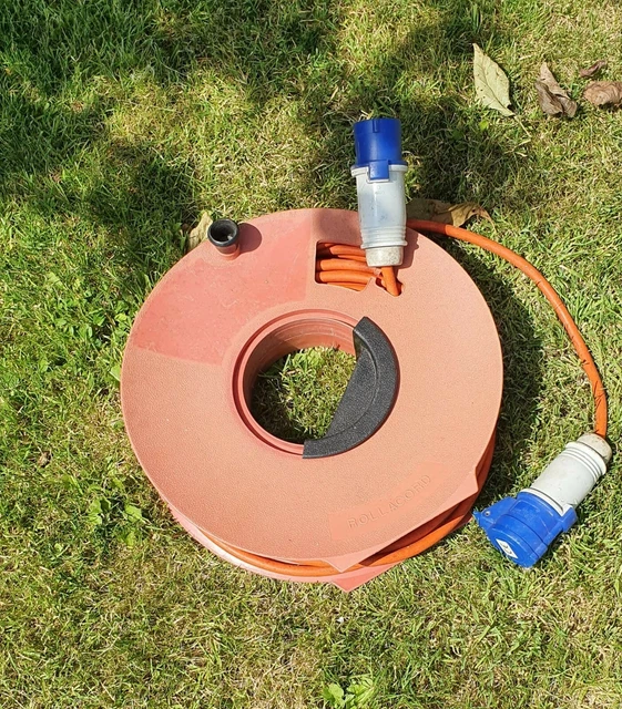 25 MTR CARAVAN Lead On Rollercord Reel. Pick-Up From Llandudno Or ...