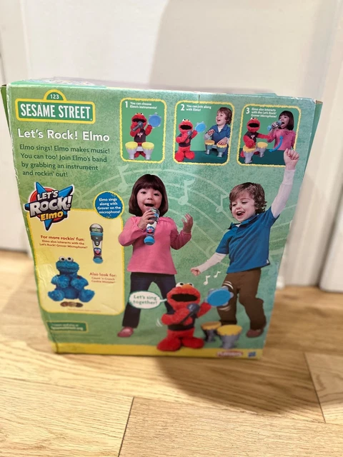 LET’S ROCK! ELMO Sesame Street Playskool Hasbro £120.00 - PicClick UK