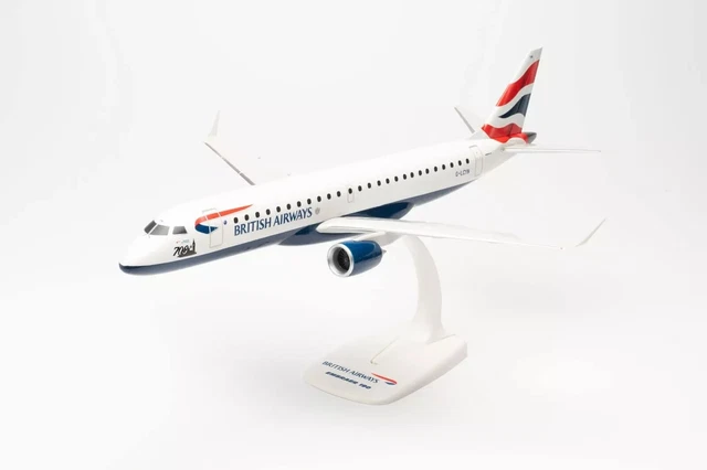 28CM EMBRAER E190 British Airways BA Aircraft Plane Model Gift £36.99 ...