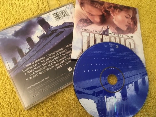 JAMES HORNER TITANIC (soundtrack, 1997, feat. Celine Dion..) [CD] £2.08 - PicClick UK