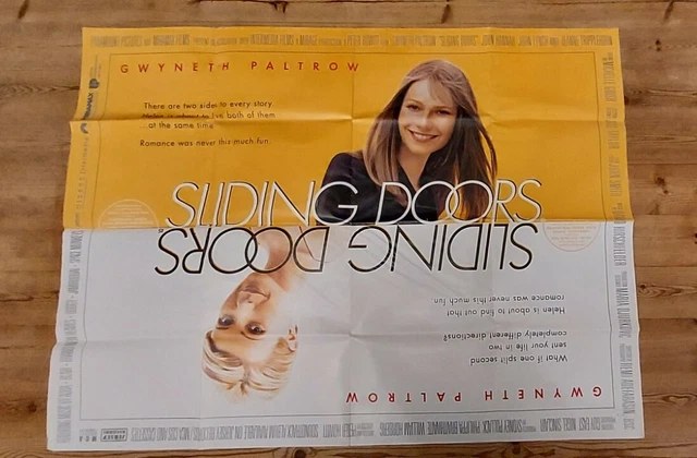 SLIDING DOORS (1998) UK Quad film poster - Gwyneth Paltrow, John Hannah ...