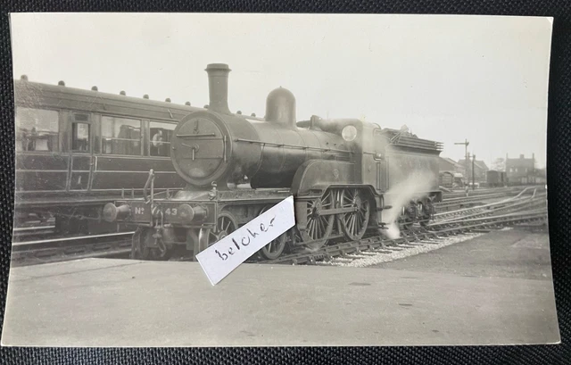 1926 LNER BOSTON Station 4-4-0 Loco No. 4358 Old Photo £3.22 - PicClick UK