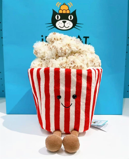NEW JELLYCAT AMUSEABLE Popcorn Plush Toy With Tag&Dust Bag Food Dolls ...