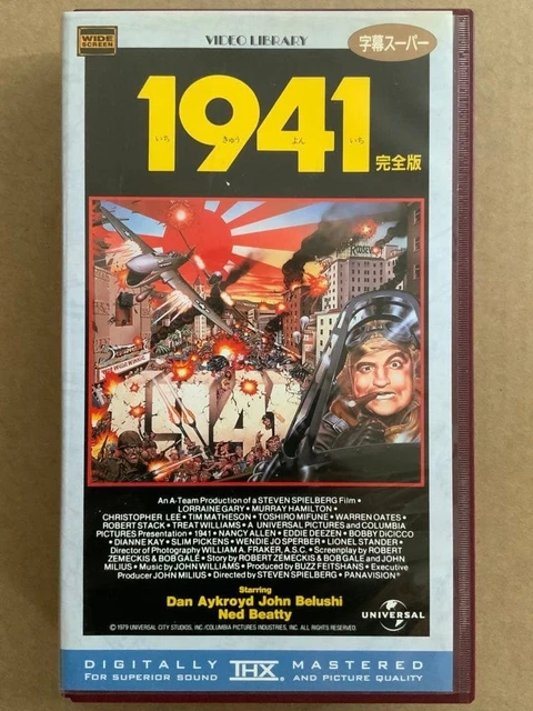 [VHS] MOVIE “1941 (Complete Edition)” Steven Spielberg Videocassette £ ...