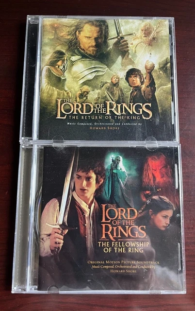 2 LORD OF the Rings Soundtrack CD - Fellowship of the Ring + Buy 2 Get ...