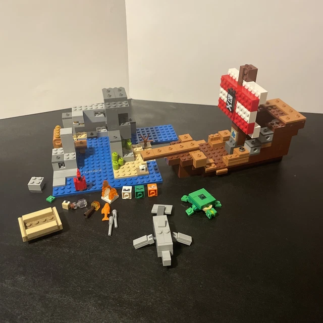 LEGO MINECRAFT: THE Pirate Ship Adventure (21152) Incomplet Aucune ...
