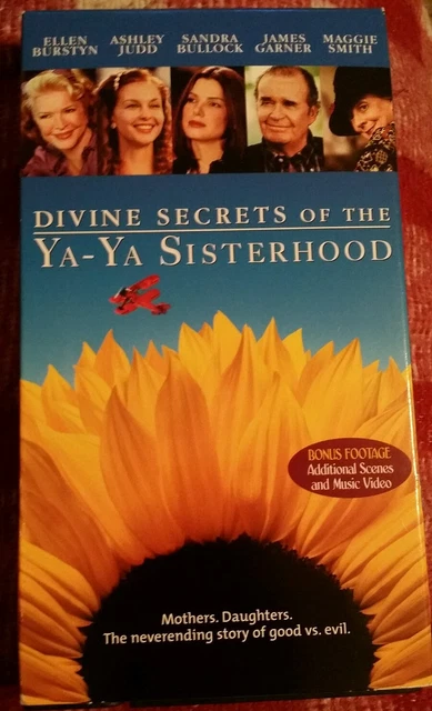 DIVINE SECRETS OF the Ya Ya Sisterhood ( VHS, 2002) Sandra Bullock J ...