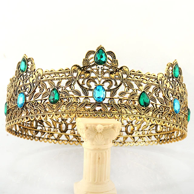 VINTAGE DECOR PROM Accessories for Men King Crown Man Bride £14.39 ...