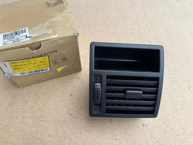 ORIGINAL VW T5 T6 Air Jet Air Vent Black 7E0819203H9B9 Ausstroemer $145 ...