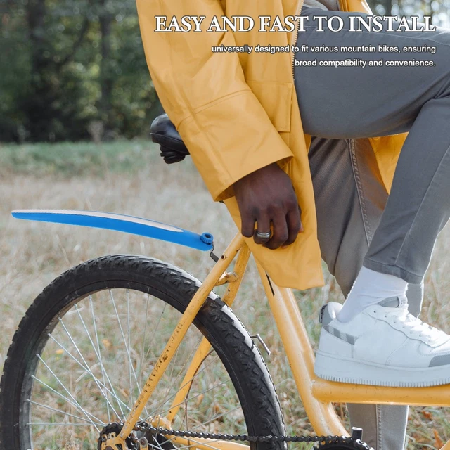 1 PAIR BICYCLE Mudguard Set For Mountain And Road Bikes Front And Rear ...