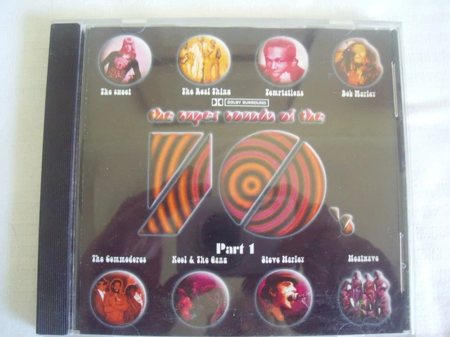 THE SUPER SOUNDS of The 70's Part 1 CD Sweet Temptations Marley Kool ...