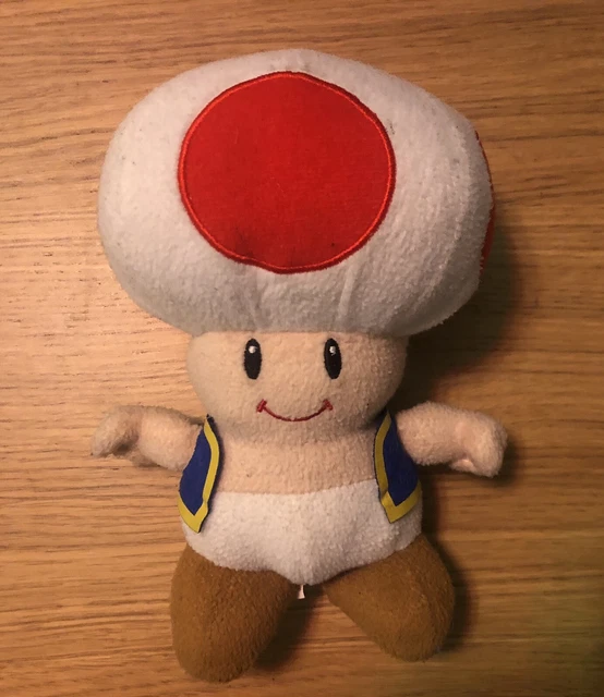SUPER MARIO TOAD Soft Toy Mini Plush Whitehouse Leisure Nintendo 2017 £ ...