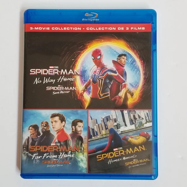 SPIDER-MAN ~ 3 - Movie Collection (Blu-ray, 2022) Complete Tested ...