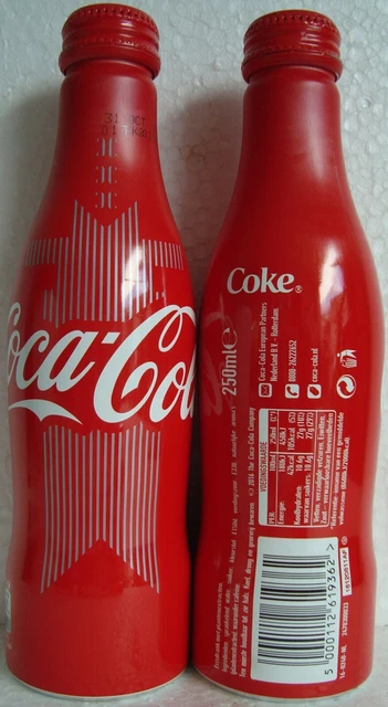 COCA COLA “LIMITED EDITION - ADAM BUILDING” Alu Bottle from the ...