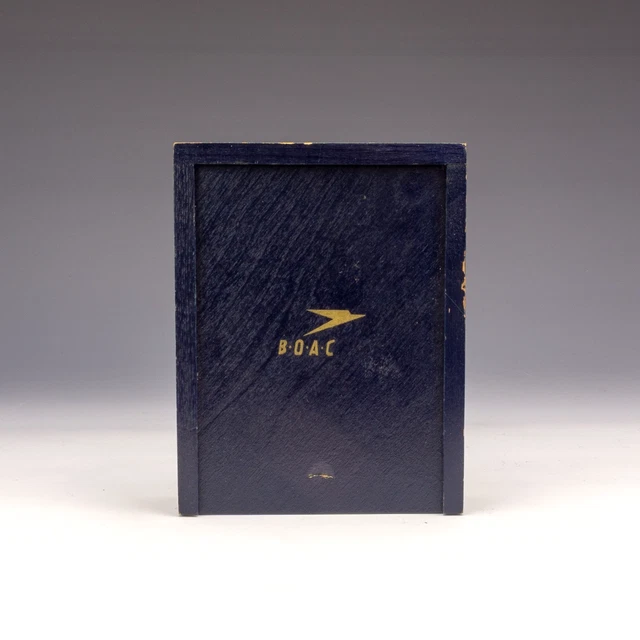 BOAC BAKELITE DRAUGHT Set - Airline Advertising - Boxed £9.99 - PicClick UK