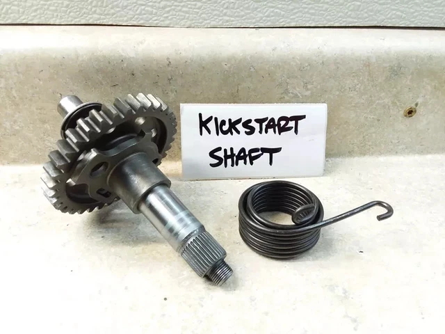 1984 YAMAHA TT600 Tt 600 Moteur Kick Début Arbre & Gear Assemblage PJ-3 ...