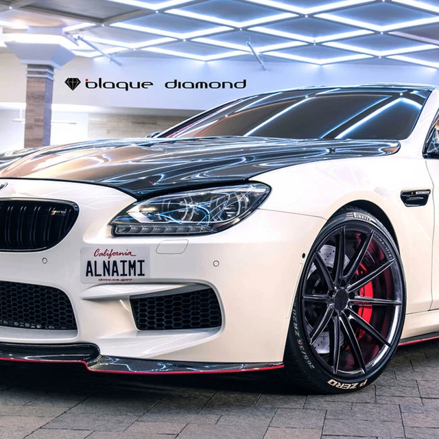 20& BLAQUE DIAMOND Bd11 Black Concave Wheels Rims Fits Bmw E63 E64 M6 ...