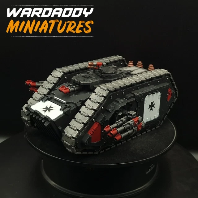 PRO PAINTED WARHAMMER 40k Black Templars Spartan Tank Games Workshop ...
