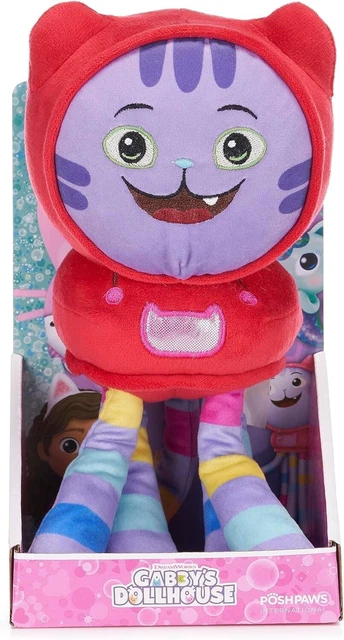 POSH PAWS 50123 Gabby's Dollhouse 10" (25cm) DJ Catnip Cat Plush Soft ...